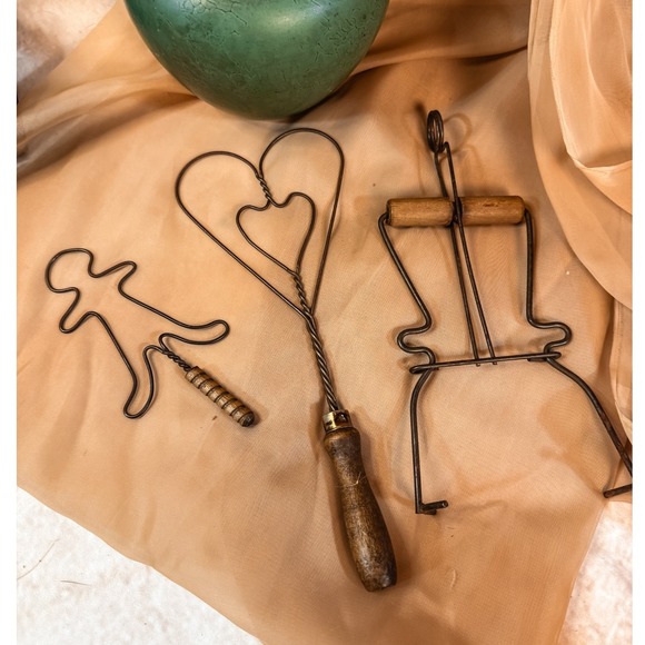 Other | Antique Wooden And Wire Rug Beaters | Poshmark